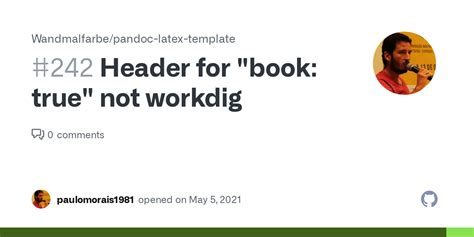Header For Book True Not Workdig Issue Wandmalfarbe Pandoc