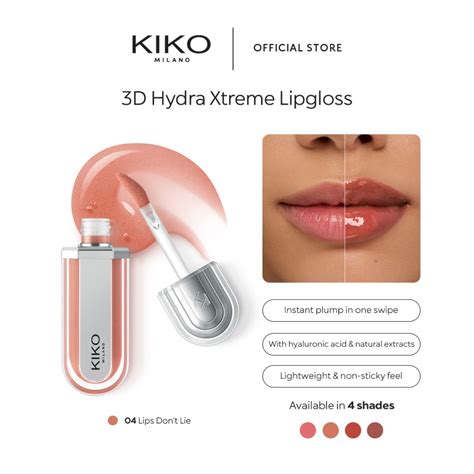 Kiko Milano 3d Hydra Xtreme Lipgloss Shopee Philippines
