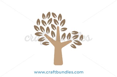 Tree SVG Cut File CraftBundles