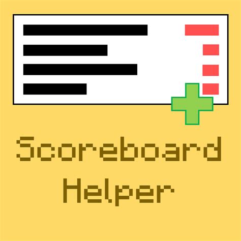 Scoreboard Helper Minecraft Mod
