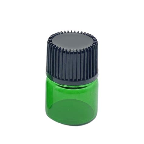 100pcs 1ml 2ml 3ml 5ml Mini Colorful Glass Bottle Small Perfume Sample