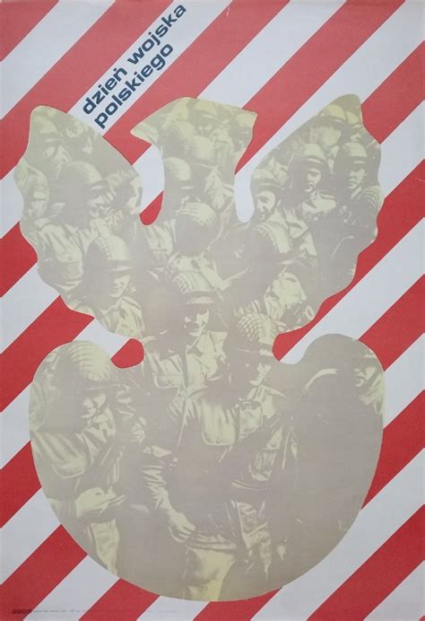 Plakat Dzień Ludowego Wojska Polskiego 1982 r PRL Ochotnica Górna
