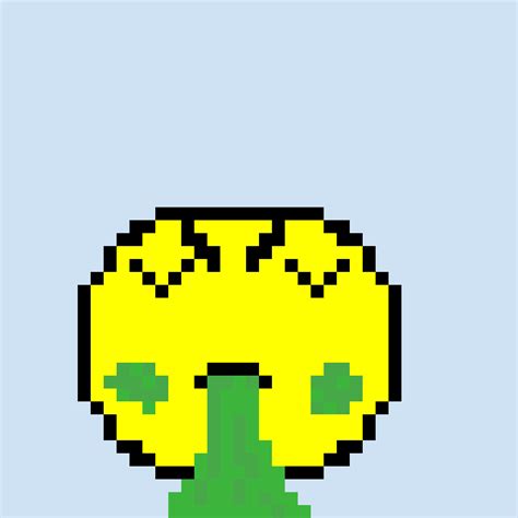 Tear Emoji Pixel Art