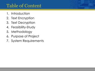 Encryption And Decryption PPT