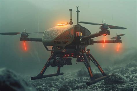 Premium Photo Autonomous Drones For Search And Rescue Missions O