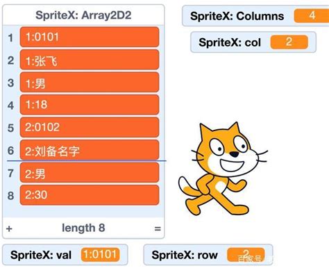 scratch中间接实现多维数组支持（二） scratch编程