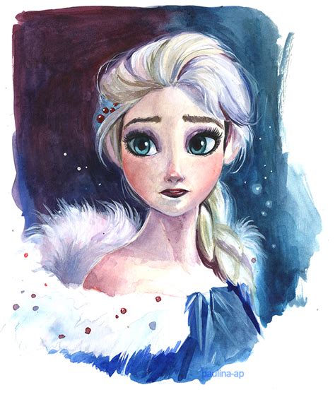 Elsa Olafs Frozen Adventure By Paulina Ap On Deviantart
