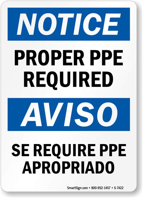 Wear Protective Equipment Signs Multi Hazard Ppe Signs