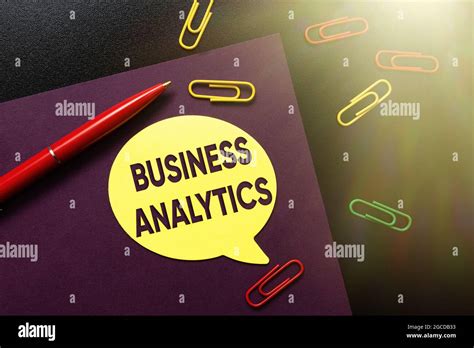 Hand Writing Sign Business Analytics Business Idea Methodical Exploration Of An Organization S