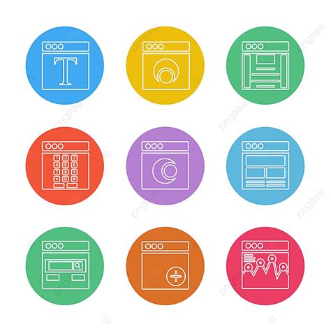 Websites Vector Hd Images Website Web User Interface Icon Icons Png