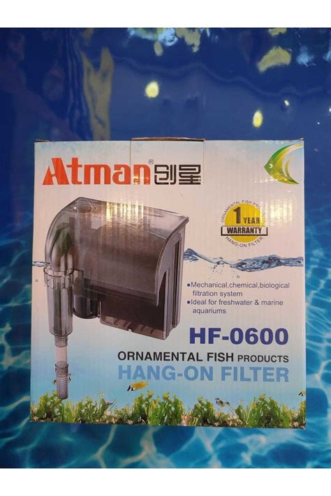 Atman Hf-0600 Şelale Filtre 600 Litre/saat 6w - Fiyatı, Yorumları