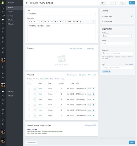 Sync Matrix Items From NetSuite To Shopify Celigo Help Center