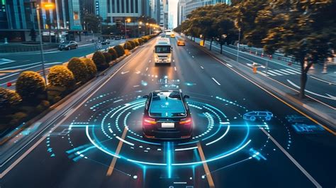Autonomous Vehicle Navigating City Streets Using Advanced Radar