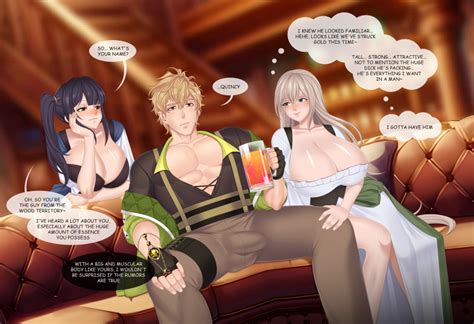 Rule 34 1boy 2girls 2girls1boy Absurd Res Aphrodisiac Beer Beer Mug