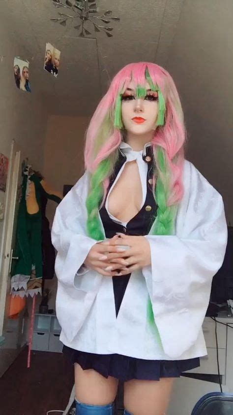 ไอเดีย 💗kanroji Mitsuri 180 รายการ คอสเพลย์ สาวอนิเมะ วิกผมผู้ชาย
