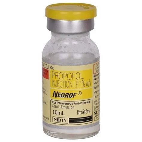 Propofol Injection Ip 10ml At ₹ 40vial In Nagpur Id 27446496648