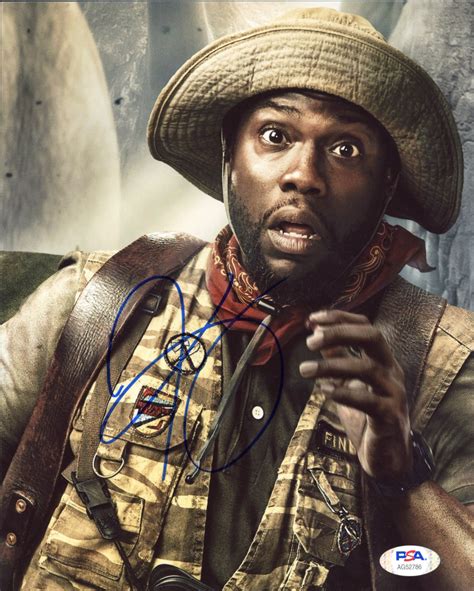 Kevin Hart Signed Jumanji Welcome To The Jungle 8x10 Photo Psa Coa