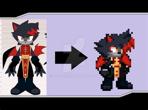 Art Character Made Into Sprite Commission2 By Cable Ink On Deviantart