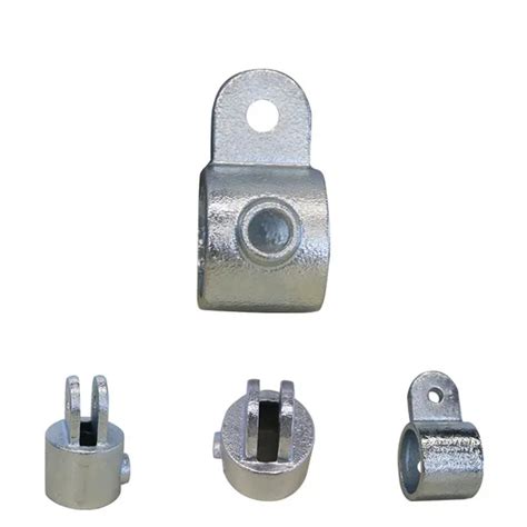 Structural Pipe Fittings Handrail System Galvanized Malleable Iron Key