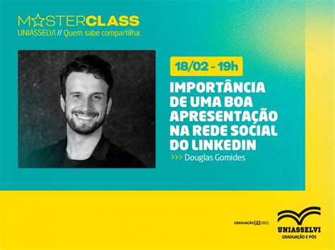 Primeira Masterclass De 2022 Da Uniasselvi Será Nesta Sexta Feira