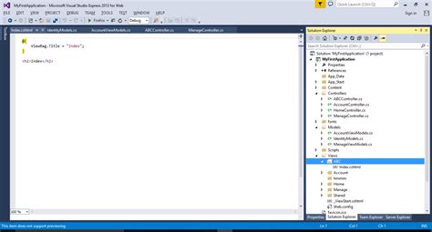 Adding Controller Model And View In ASP NET MVC