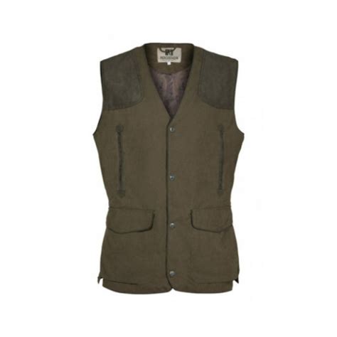 Gilet De Chasse Rambouillet Original Kaki Percussion