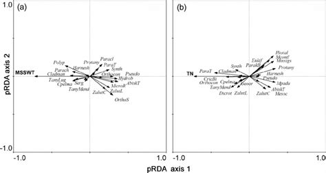Species Arrows In A Singly Constrained Partial Redundancy Analysis Download Scientific Diagram