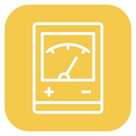 Premium Vector Voltmeter Vector Illustration