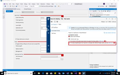 FastPass Dont Report Error Issue 349 Microsoft Accessibility