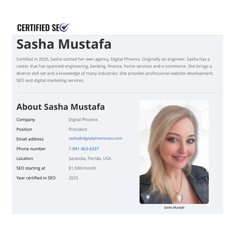 Celebrating Alexandra Stapleton Smith Sasha Our Newest Certified