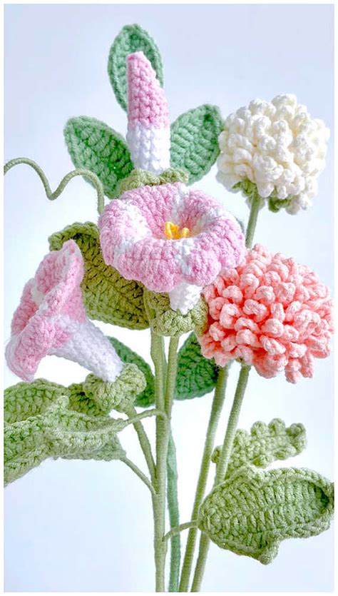 Amigurumi Flower Free Pattern Amigurumi
