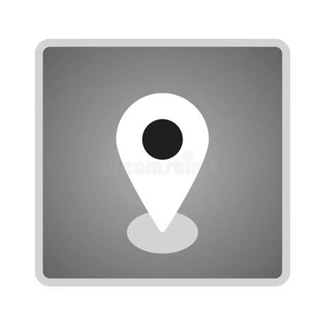 Design Of The Location Pin And Pointer Symbols Stock Vector Illustration Of Badge Road 287962673