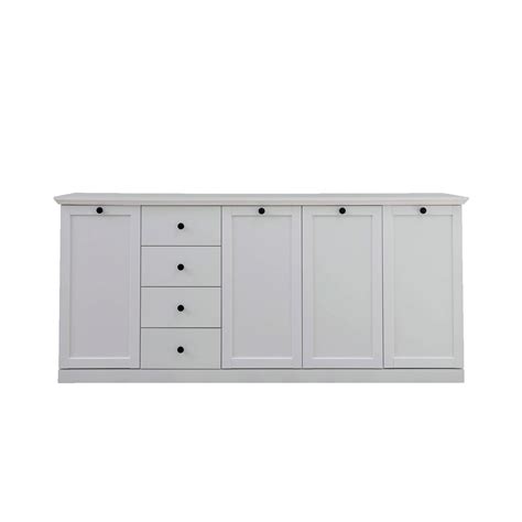 Trendteam Baxter Breites Sideboard 87601 Front Weiß Mit Viel Stauraum