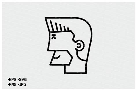 Human Profile Face Avatar Icon Vector Graphic By Designfour · Creative