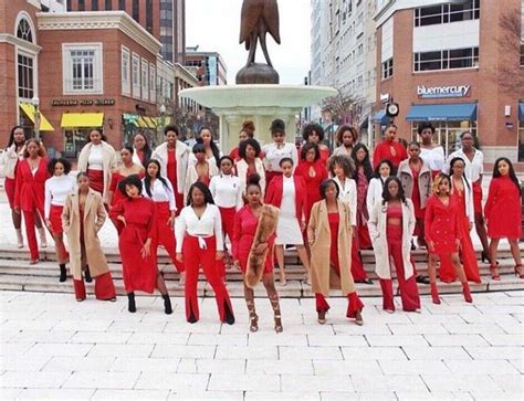 Alumnae Chapter Sorors Of Delta Sigma Theta Did A Photo Shoot At