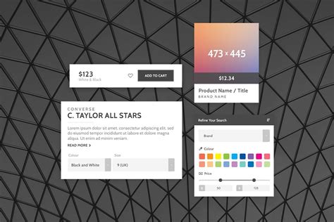 Proximity Android Ui Kit Creative Photoshop Templates ~ Creative Market