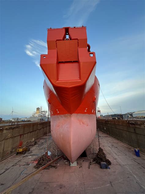 Tanker In Dry Dock R Ships