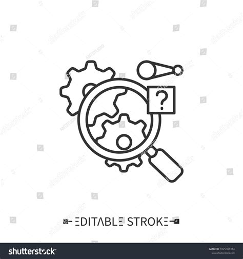 55 Fixing A Defect Line Icon Stock Vectors Images Vector Art Shutterstock
