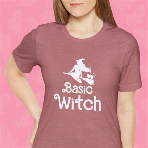 Basic Witch T Shirt Funny Halloween Shirt Funny Witch Shirt Fall