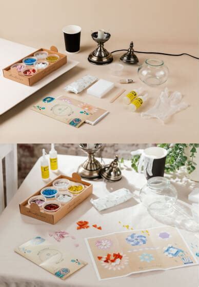 Mosaic Swan Lamp Craft Kit Online Class And Kit Ts Classbento