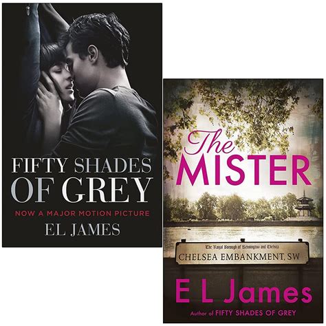 E L James Collection 2 Books Set Fifty Shades Of Grey The Mister E