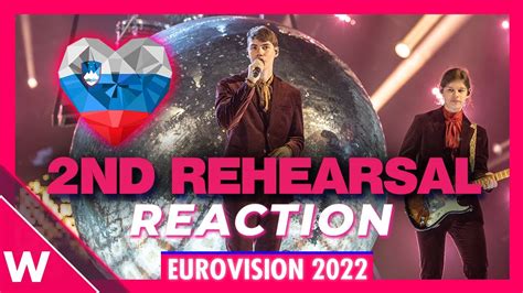Slovenia Second Rehearsal Lps Disko Eurovision 2022 Reaction