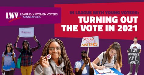 In League With Young Voters Turning Out The Vote In 2021 The League