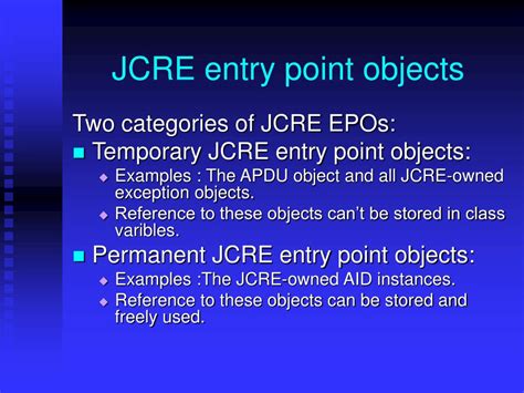 Ppt Java Card Technology Ch09 Applet Firewall And Object Sharing