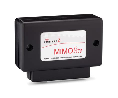 Fortrezz Mimolite Relay Interface Module With Z Wave Alarm Grid