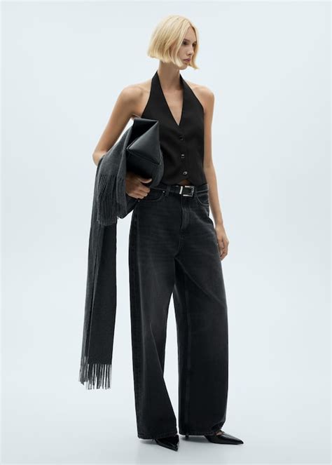 Halter Suit Waistcoat Women Mango Usa