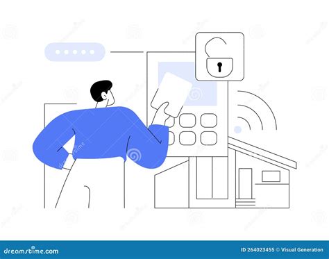 Access Control System Abstract Concept Vector Illustration Stock Vector Illustration Of