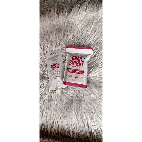 Glow 190 Daily Glow Sunscreen 50 Grams With Snail Bright Soap 100 Grams