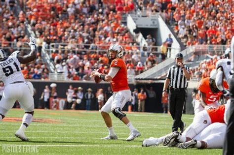 The Oklahoma State Offense Might Be Better Than You Think Through Games Pistols Firing