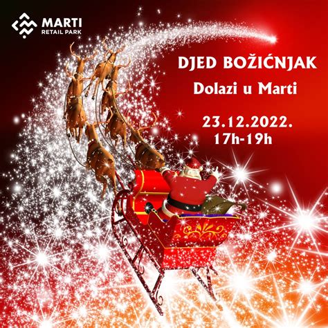 Djed Božićnjak dolazi u Marti Marti Retail Park